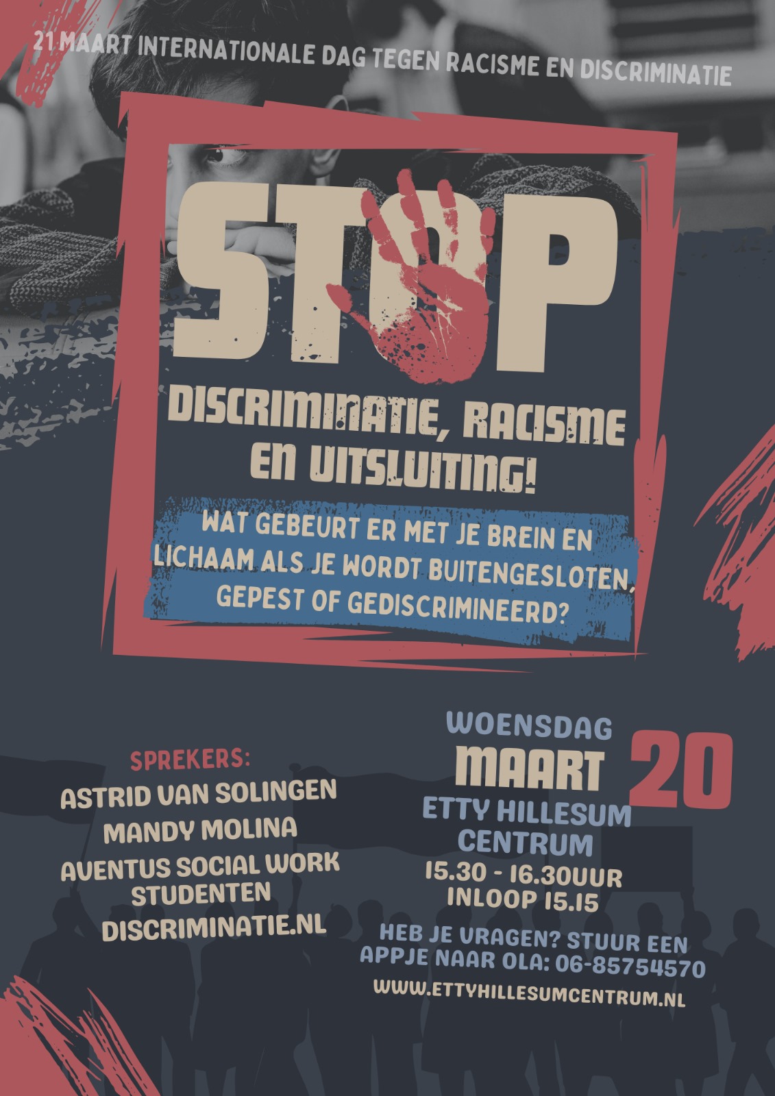 Stop discriminatie, racisme en uitsluiting - Etty Hillesum Centrum